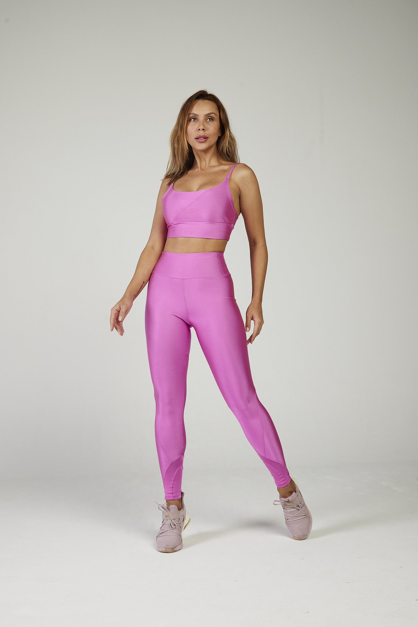 Top Alça Reta Energy - Hot Pink